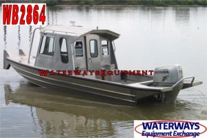 20' x 6' CABIN WORK BOAT